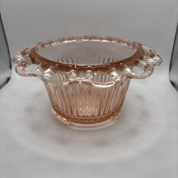 Anchor Hocking | Dining | Anchor Hocking Pink Depression Glass Lace ...